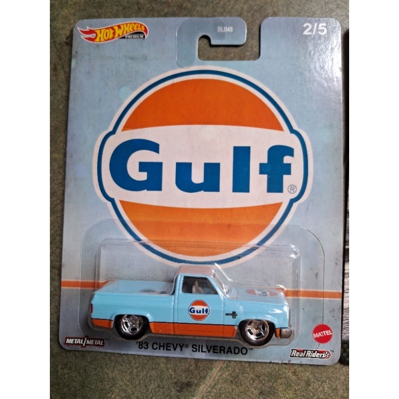 HOT WHEELS PREMIUM 1983 CHEVY SILVERADO GULF TEAM | Shopee Việt Nam