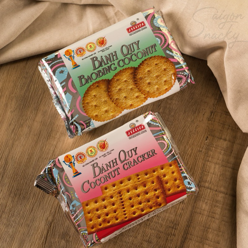 Bánh quy COCONUT CRACKER JESSICA | Shopee Việt Nam