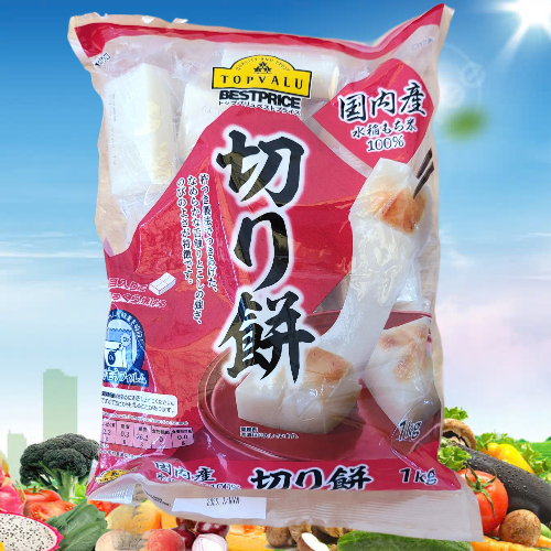 TOPVALU ++ GÓI ĐỎ 1 Kg ++ BÁNH GẠO NẾP NƯỚNG MOCHI / NHẬT BẢN / Square ...