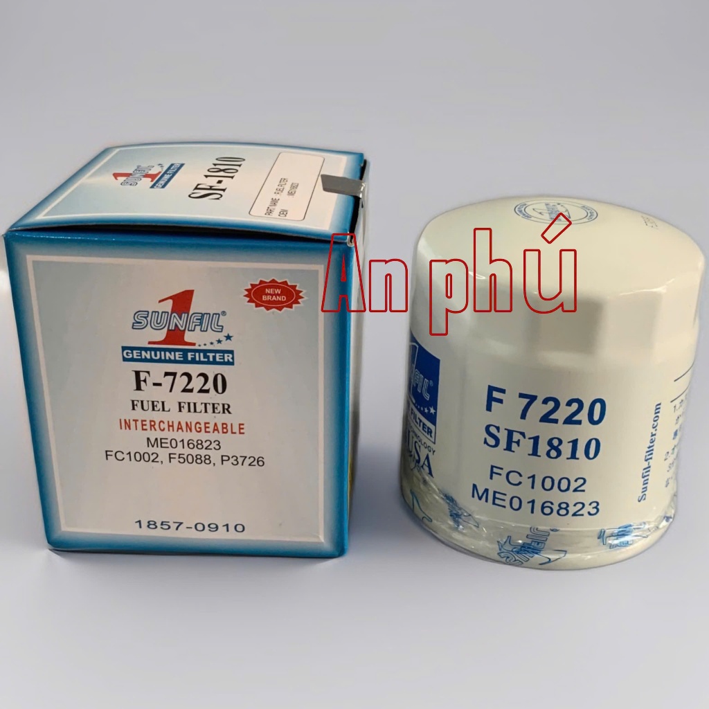 Lọc dầu nhiên liệu FC-1002/Sunfil F 7220 SF1810 FC1002 ME016823 ...