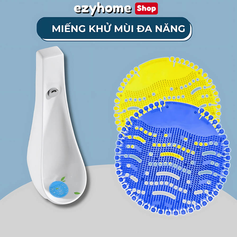 Tấm Lót Khử Mùi Bồn Tiểu Nam Hương Thơm Nhiều Mùi, Lót Khử Mùi Hôi ET013A EZYHOME | Shopee Việt Nam