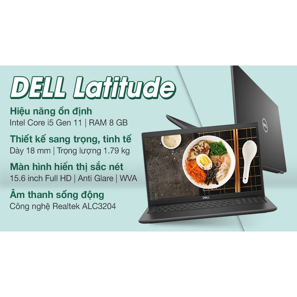 Laptop Dell Latitude 3520 i5-1135G7/15.6"FHD/8Gb/M.2 256GB/WC/WL+BT ...