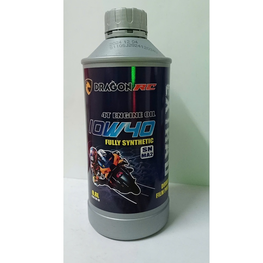 Dầu nhớt xe số dragon extra rc 4T engine oil 10w40 SN MA2 fully ...