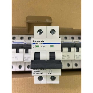 Panasonic - Cầu dao Aptomat MCB CB 1 Tép 1P 1 Pha, 2 Tép 2P Pha,CB đen khối, cam kết chính hãng ...