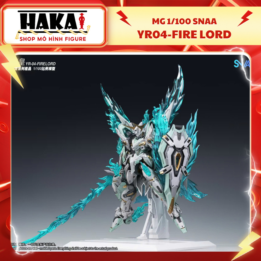 Mô hình lắp ráp MG 1/100 YR04 - FIRE LORD SNAA - Mô hình Figure Hakai ...