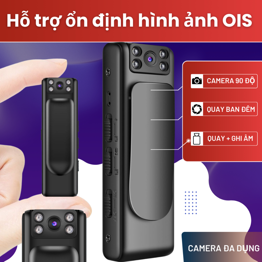 Camera mini cho xe đạp – Máy quay mini 1080p Full HD, camera hành trình ...