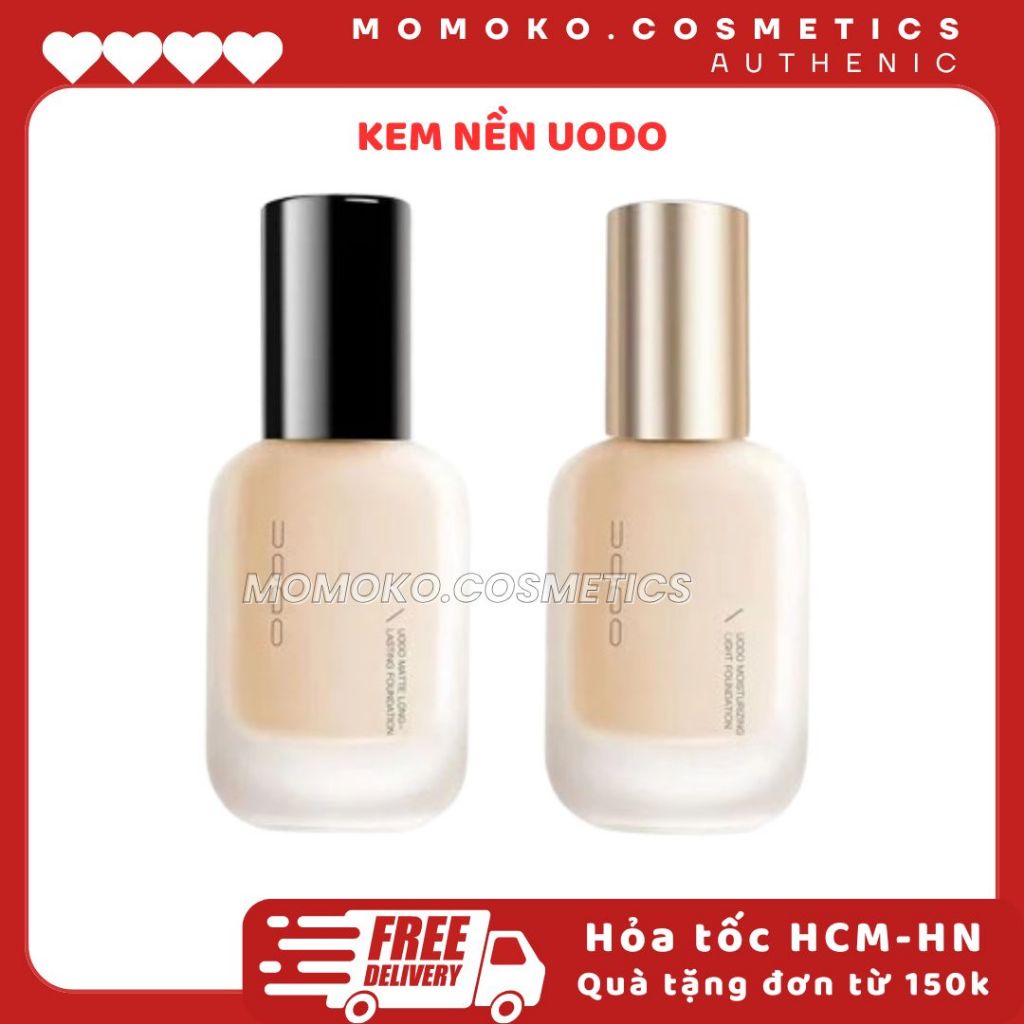 UODO Kem Nền Dạng Lỏng Che Khuyết Điểm Kiểm Soát Dầu Dưỡng Ẩm Lâu Trôi ...