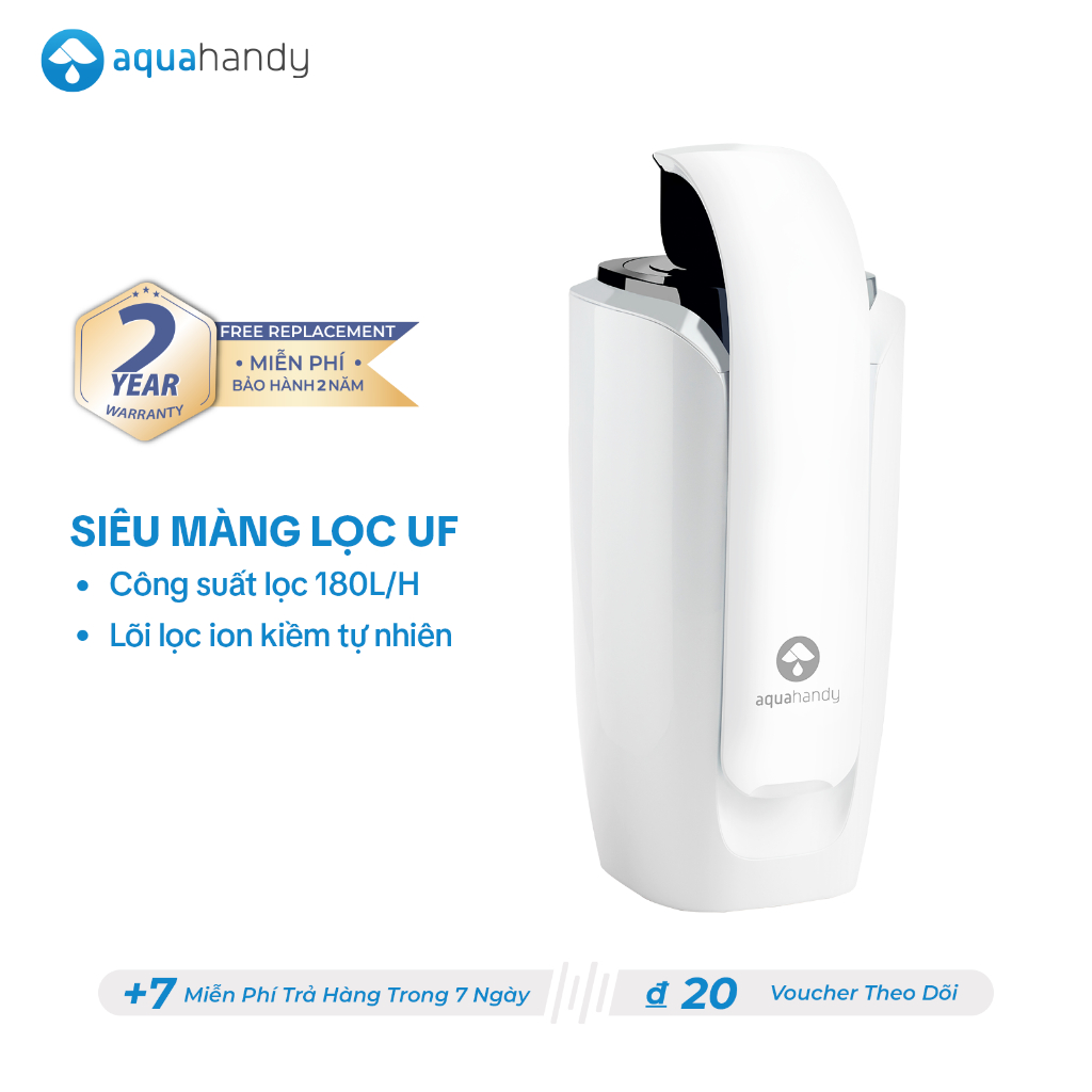 Máy lọc nước ion Kiềm iAquao - Máy lọc nước thông minh nhỏ nhất thế giới - Chính hãng AquaHandy ...