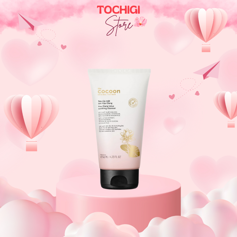 Sữa rửa mặt sen Hậu Giang Cocoon 140ml | Shopee Việt Nam