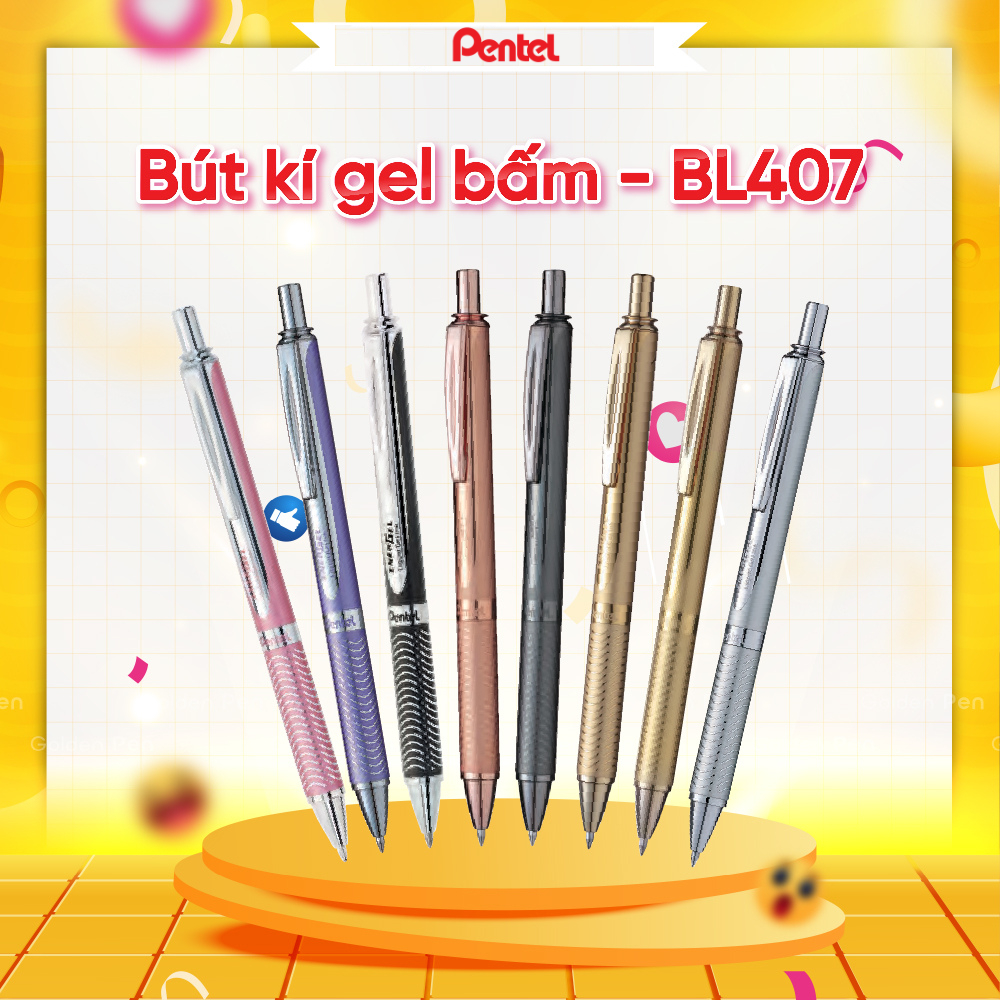 Bút Ký Cao Cấp Pentel BL407 Ngòi 0.7mm Mực Xanh | Shopee Việt Nam