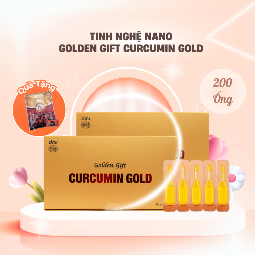 [Combo 2 Hộp 100 Tép] Tinh chất nghệ Nano Curcumin Golden Gift 100 Tép | Shopee Việt Nam