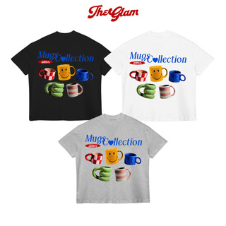 TheGlam CHÍNH HÃNG - Áo Thun Form Boxy UNISEX "MUGS" - Màu Trắng/Đen ...