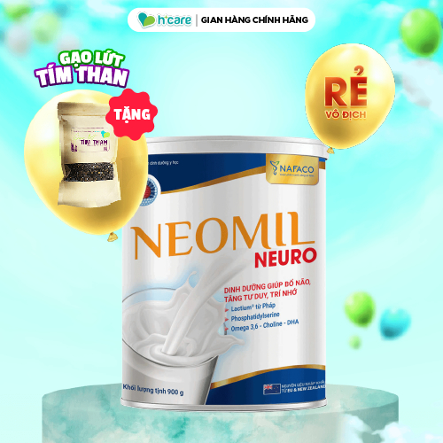Sữa bột Neomil Neuro 900g dinh dưỡng giúp bổ não, tăng tư duy, trí nhớ ...