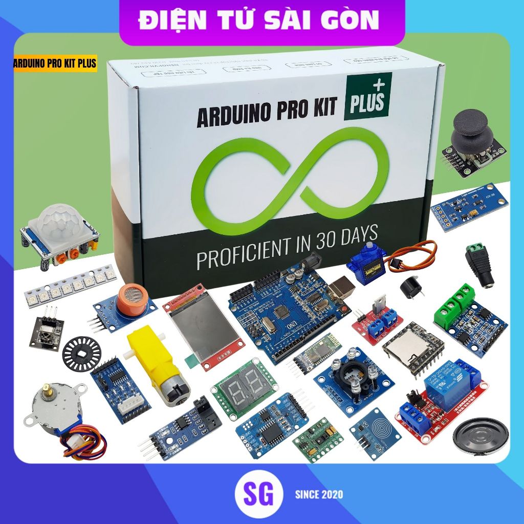 Bộ KIT học lập trình Arduino UNO R3 PRO KIT PLUS | Shopee Việt Nam