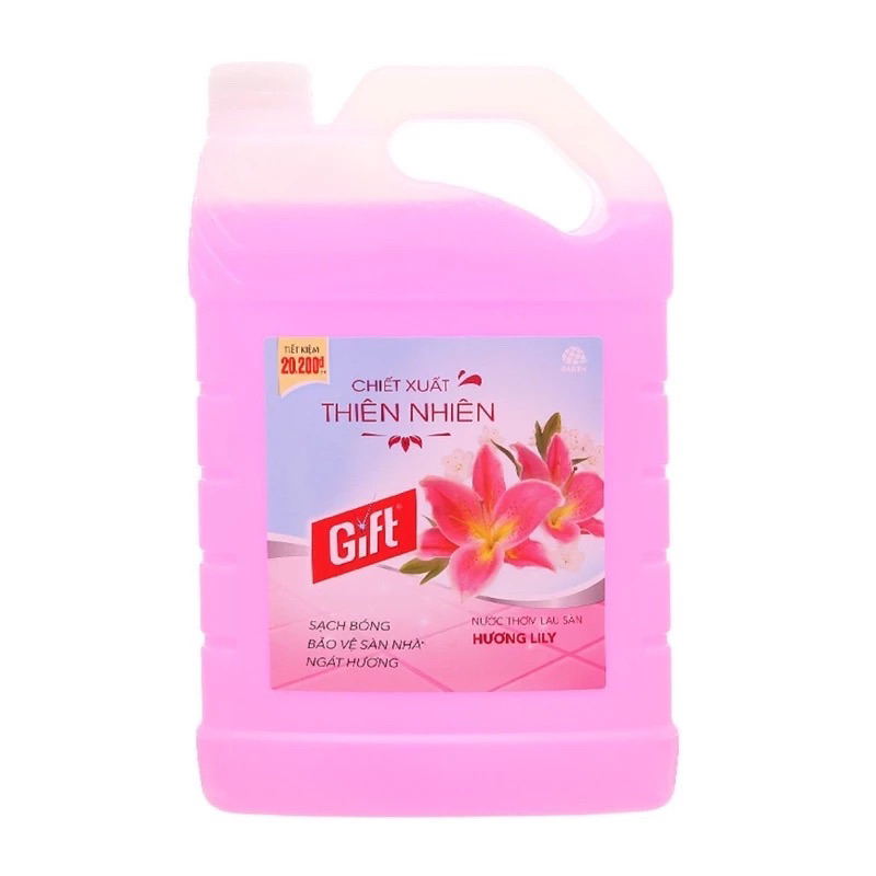 Nước lau sàn Gift hương LiLy 3,8kg | Shopee Việt Nam