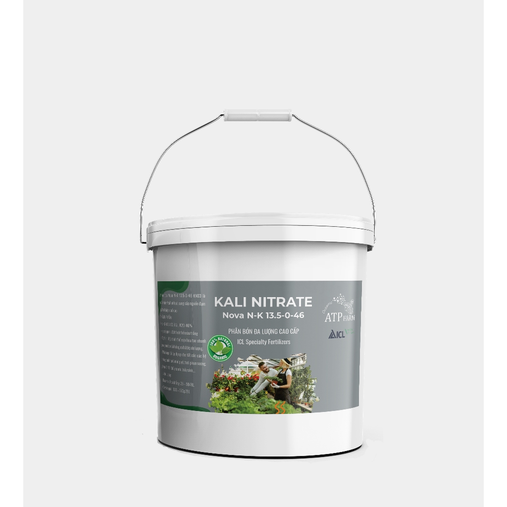 ATP Farm - CHÍNH HÃNG : THÙNG 5KG PHÂN BÓN POTASSIUM NITRATE KNO3 Nova ...