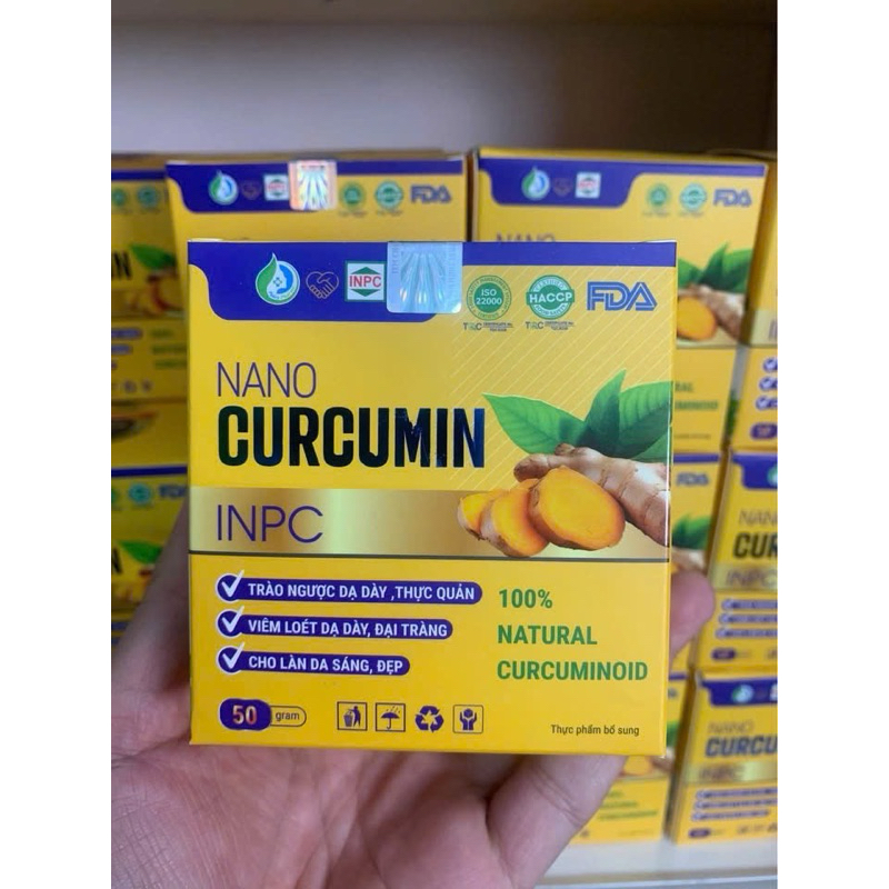 Nano Curcumin bột tinh khiết - chính hãng viện hàn lâm | Shopee Việt Nam