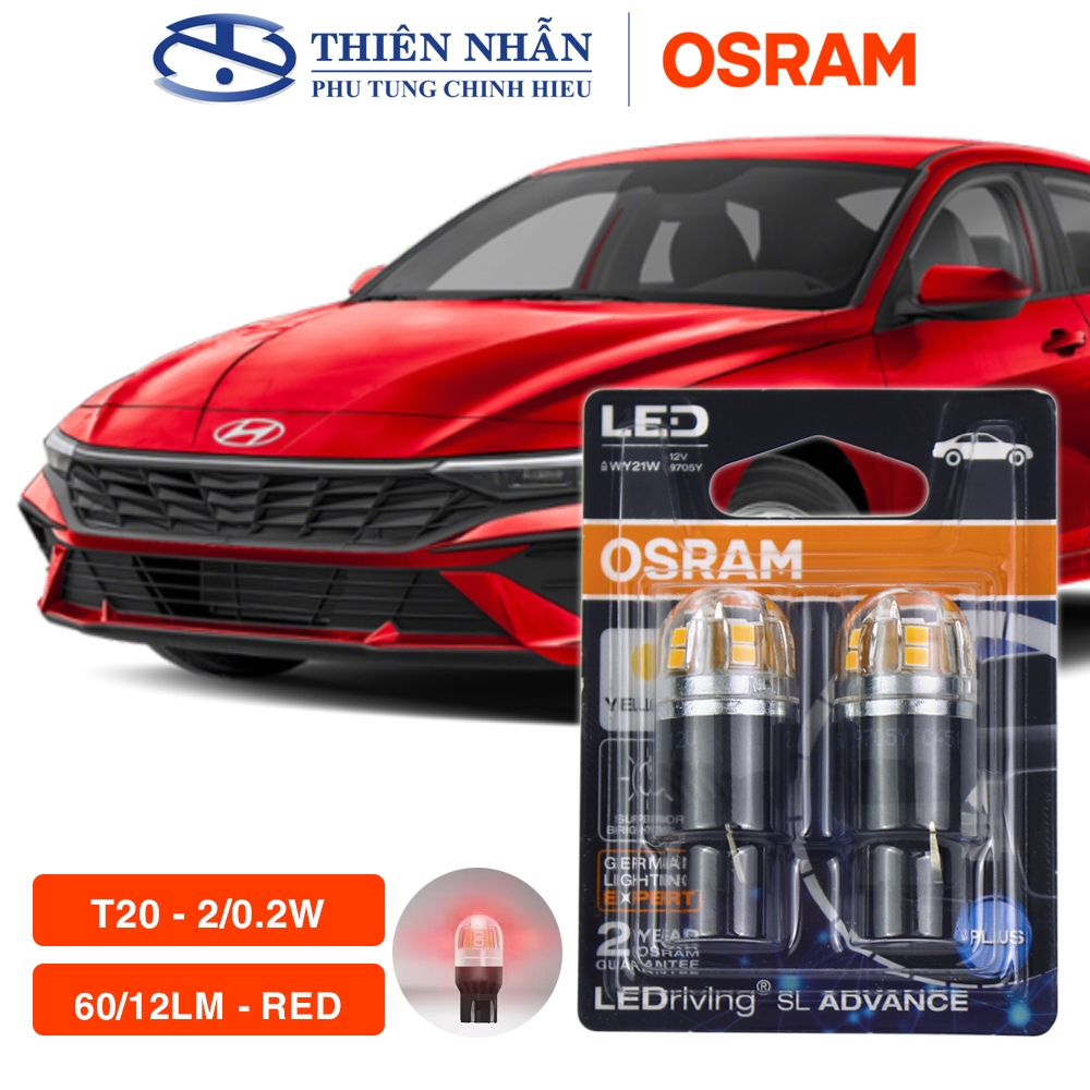 Bóng đèn Led Osram T20 tín hiệu, báo rẽ, demi, định vị, lùi, biển số ...