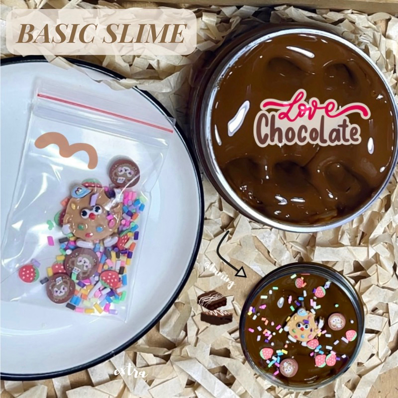Basic Slime Chocolate | Slime Socola 150ml | Shopee Việt Nam