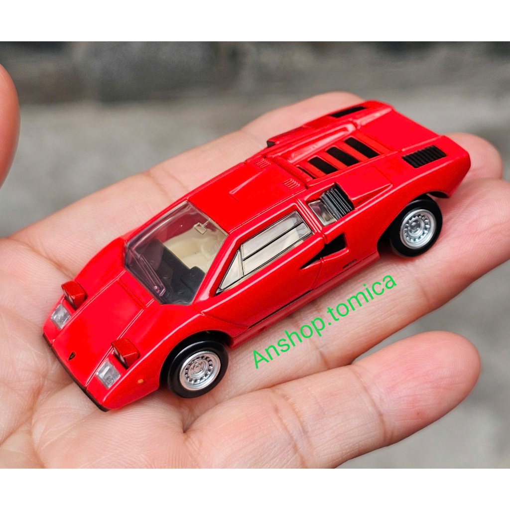 Mô hình xe Lambor premium mở được đèn tomica Nhật Bản (không hộp ...