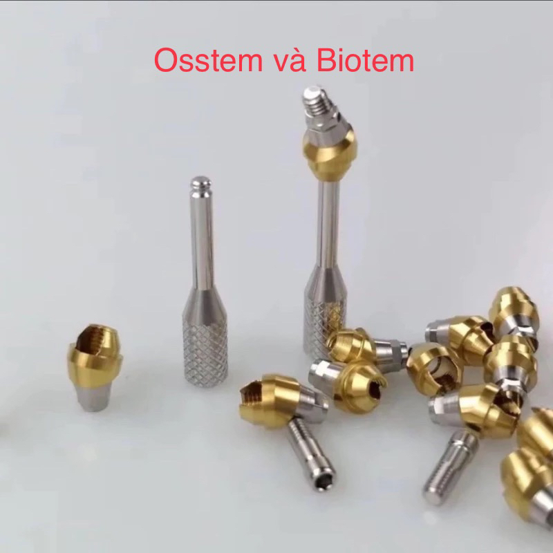 Multi Unit Abutment thẳng, nghiêng tương thích với implant Osstem ...