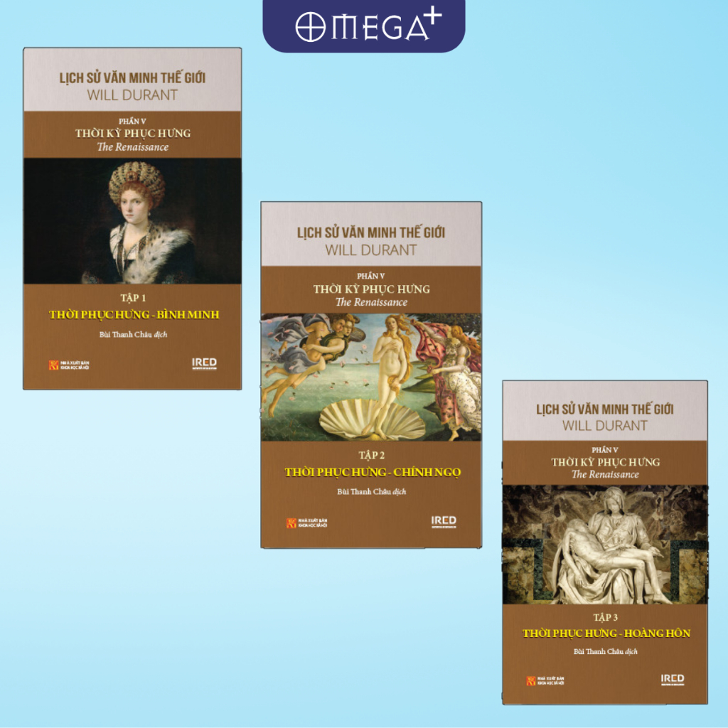 Sách Lịch Sử Văn Minh Thế Giới Phần V: Thời Kỳ Phục Hưng (The ...