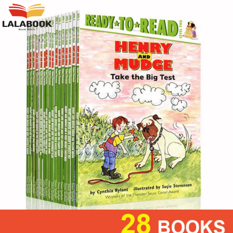 Sách - READY TO READ HENRY AND MUDGE 28 cuốn kèm file nghe | Shopee ...