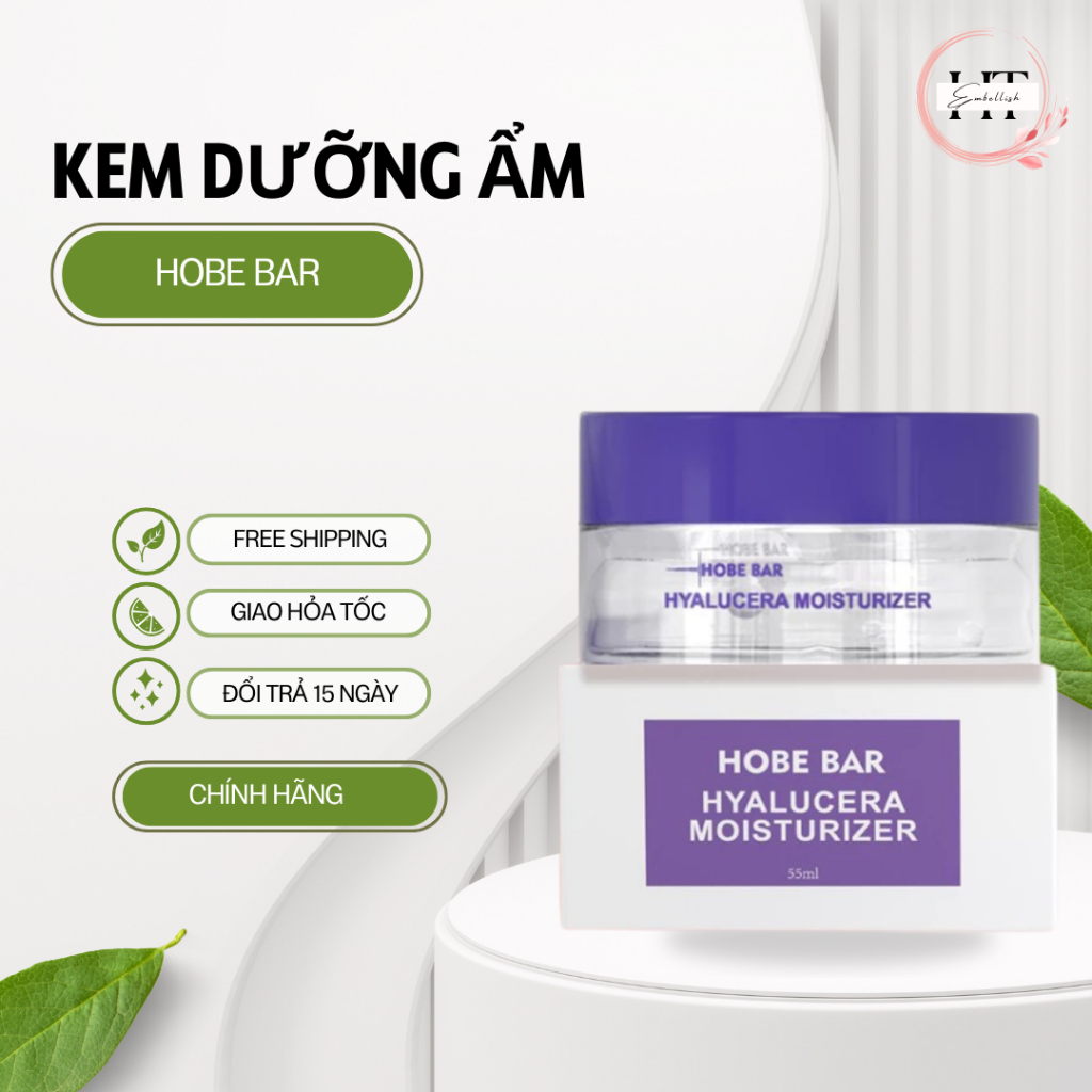 Kem dưỡng ẩm HOBEBAR 55ml sáng da nâng tone, phục hồi dưỡng ẩm | Shopee ...