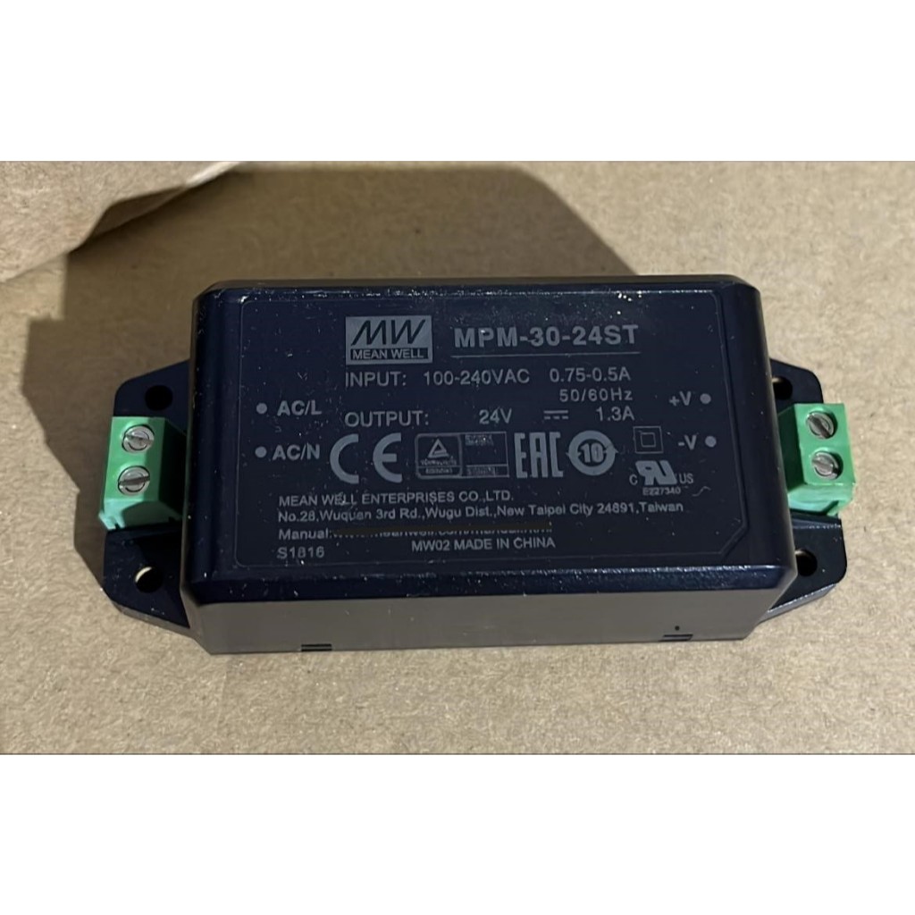 Nguồn 24V 1.3A Mean Well MPM-30-24ST | Shopee Việt Nam