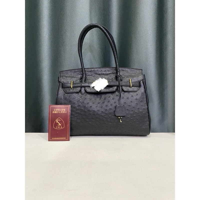 túi si nhập nội địa Nhật dáng bir.kin da đà điểu có cn JRA | Shopee Việt Nam