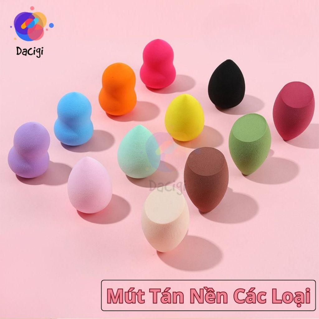 Mút tán, mút tán kem nền, mút xốp trang điểm mềm mại , bông mút tán nền ...
