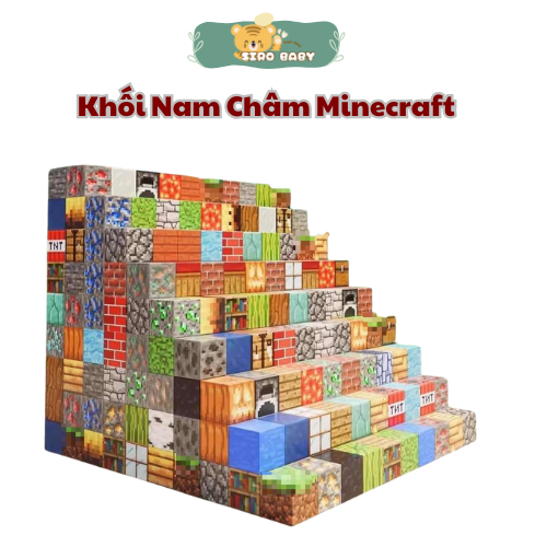 Khối Nam Châm Minecraft Khối Xây Dựng Mô Hình Giáo Dục Cho Trẻ Em ...