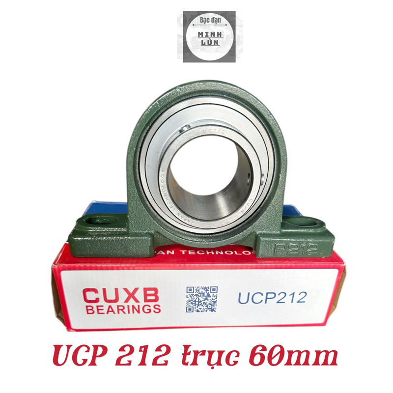 [ gối đỡ vòng bi CUXB ucp 212 trục 60mm JAPAN TECHIOLOGY ] | Shopee Việt Nam
