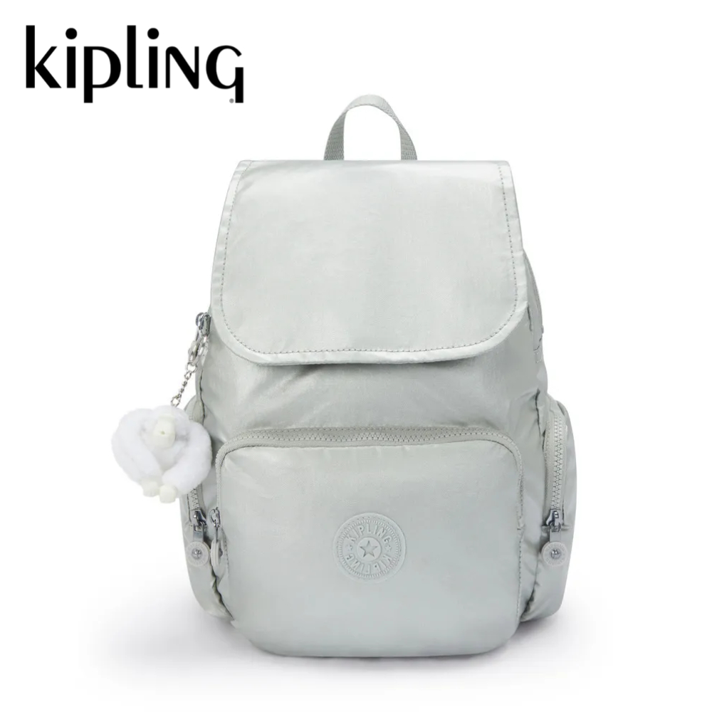 Kipling Balo Backpack CITY ZIP S New Bright Met HUKI5634DC | Shopee ...