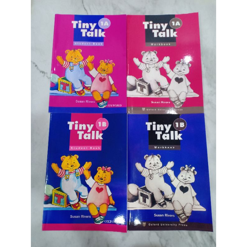 Sách Tiny Talk 1A_1B (bộ 4 cuốn) | Shopee Việt Nam