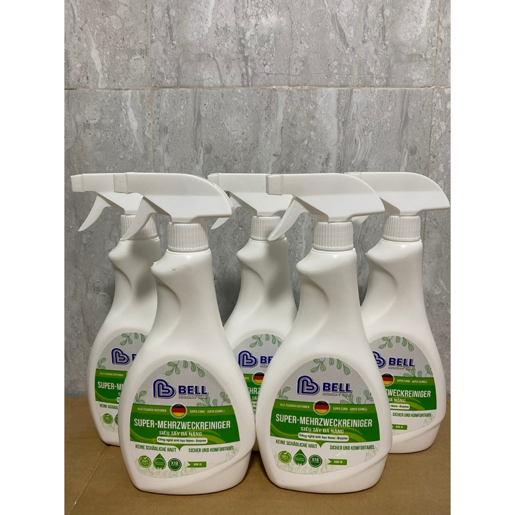 Siêu Tẩy Đa Năng Bbell 500G - Nước Tẩy dạng xịt Bell Đức - Chai Xịt Tẩy ...