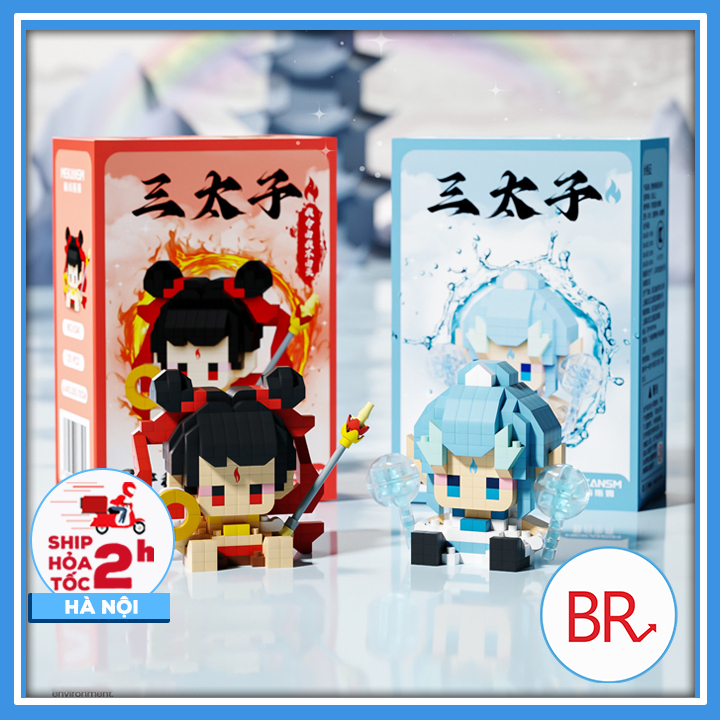 [Hàng Đẹp] Đồ Chơi Lắp Ghép Mô Hình Natra Ngao Bính-Lego Ma Đồng Náo ...