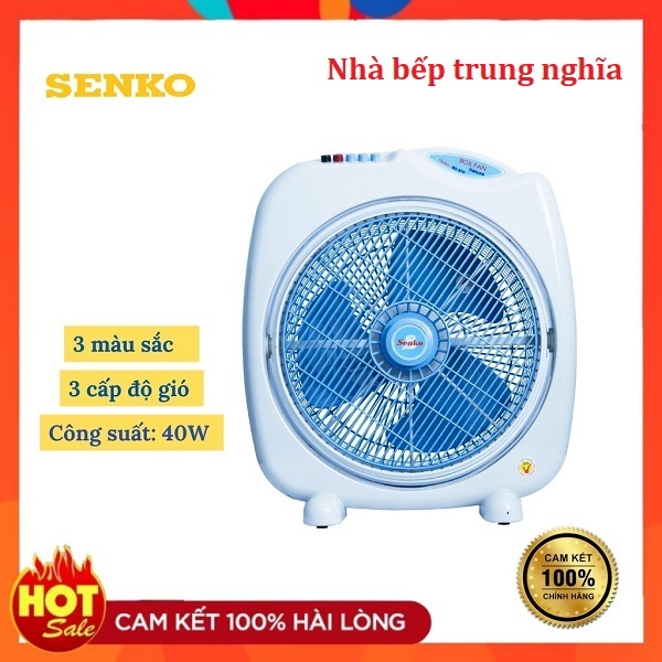 Quạt hộp bàn đảo SENKO BD1010 Sải cánh 25cm, Động cơ lõi đồng 40w ...