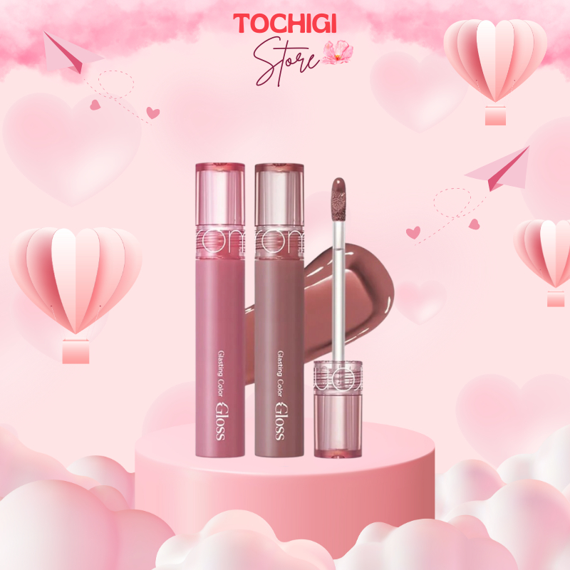 Son Bóng Thuần Chay Cho Môi Căng Mọng, Mềm Mịn Romand Glasting Color ...