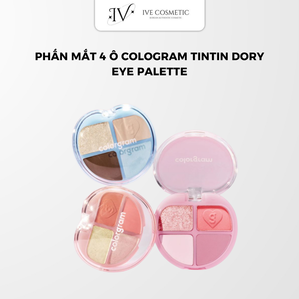 Phấn Mắt 4 Ô Colorgram Tintin Dory Eye Palette 4gr | Shopee Việt Nam