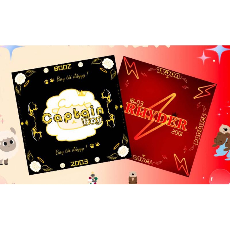 Khăn banada Rhyder & Captain Boy | Shopee Việt Nam