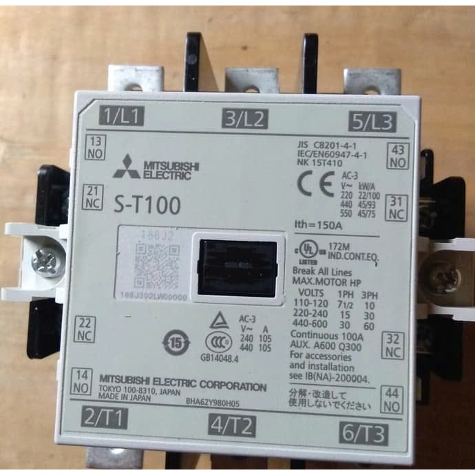 Khởi động từ Mitsubishi S-T100 220VAC | Shopee Việt Nam