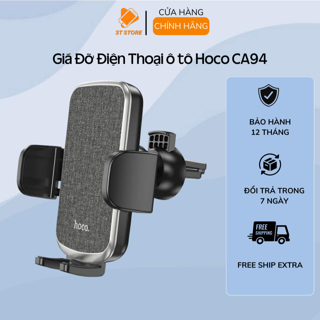 Giá Đỡ Điện Thoại Ô tô Hoco CA94 Hỗ Trợ Kẹp Cửa Gió Điều Hòa | Shopee Việt Nam