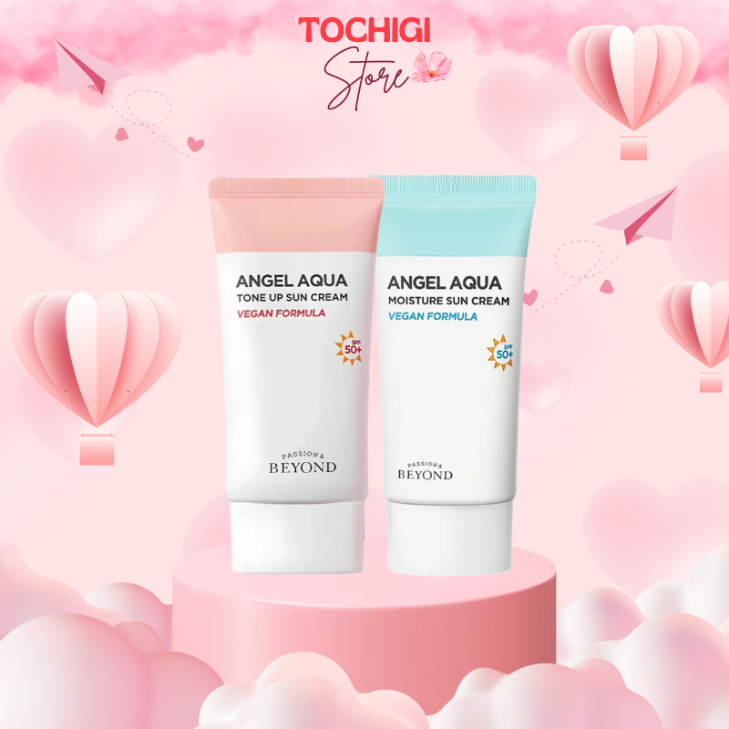Kem Chống Nắng Nâng Tone, Dưỡng Ẩm Beyond Angel Aqua Tone Up, Moisture Sun Cream 50ml | Shopee ...