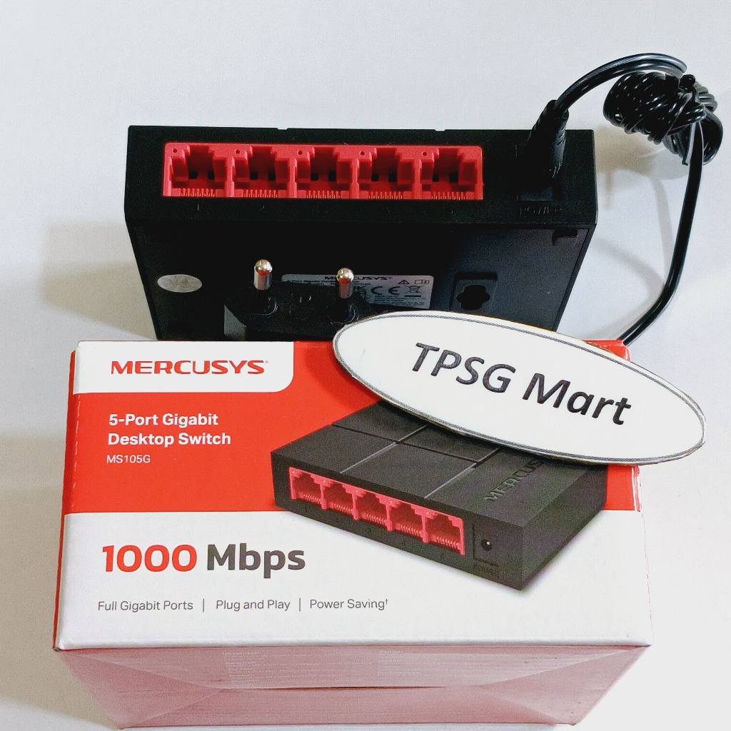 Switch Mercusys 5 Port Gigabit 1000 Mbps (1G) / (Hub chia mạng Mercusys ...
