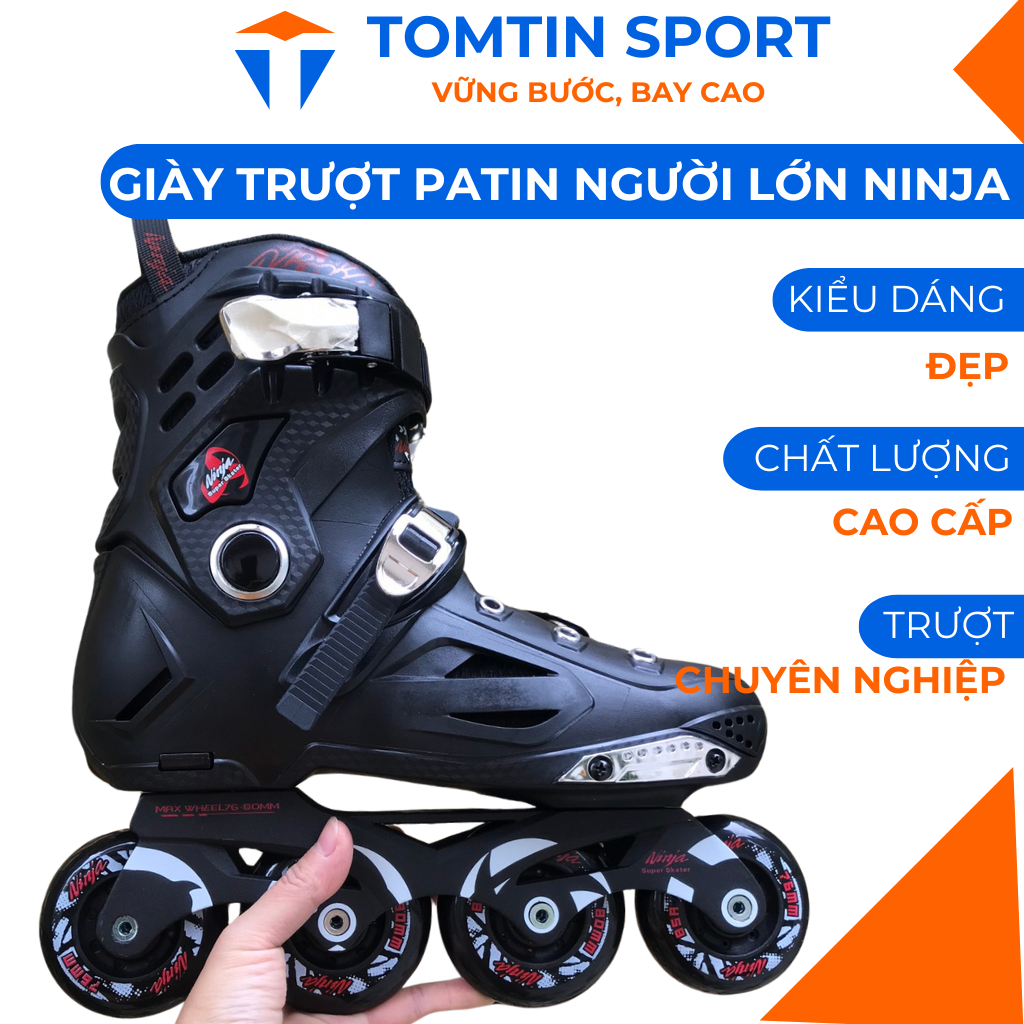 Giày trượt patin người lớn Ninja - Lựa chọn hoàn hảo cho người mới tập ...