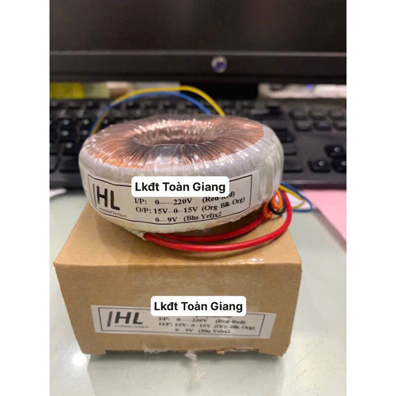 Nguồn xuyến vang số ra 7 dây: 15V-0V-15V (0-9V) x2 | Shopee Việt Nam