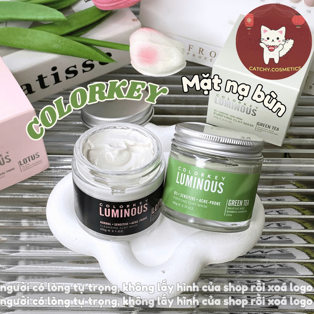 [COLORKEY] Mặt Nạ Bùn COLORKEY Luminous, Giúp Kiềm Dầu Làm Dịu Da ...