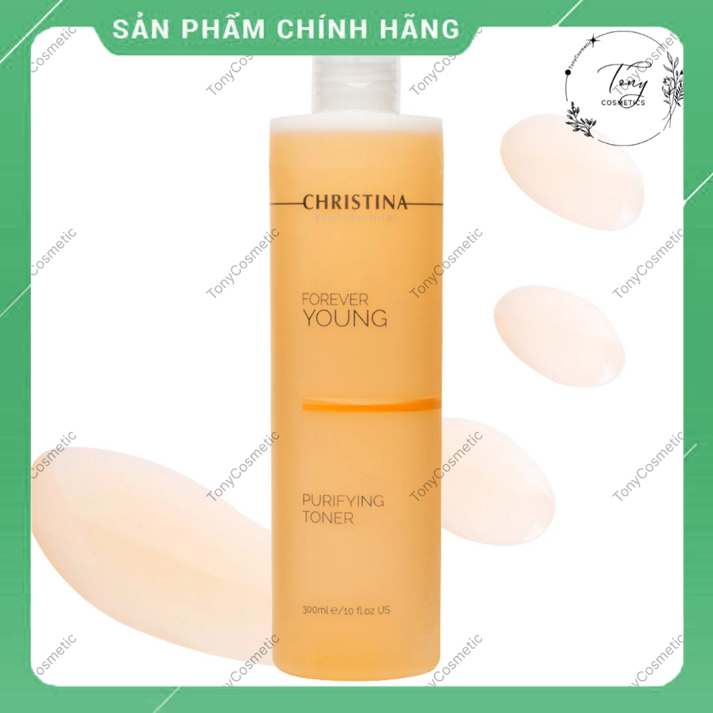 Toner nước hoa hồng Christina Forever Young Purifying làm sạch dịu nhẹ ...