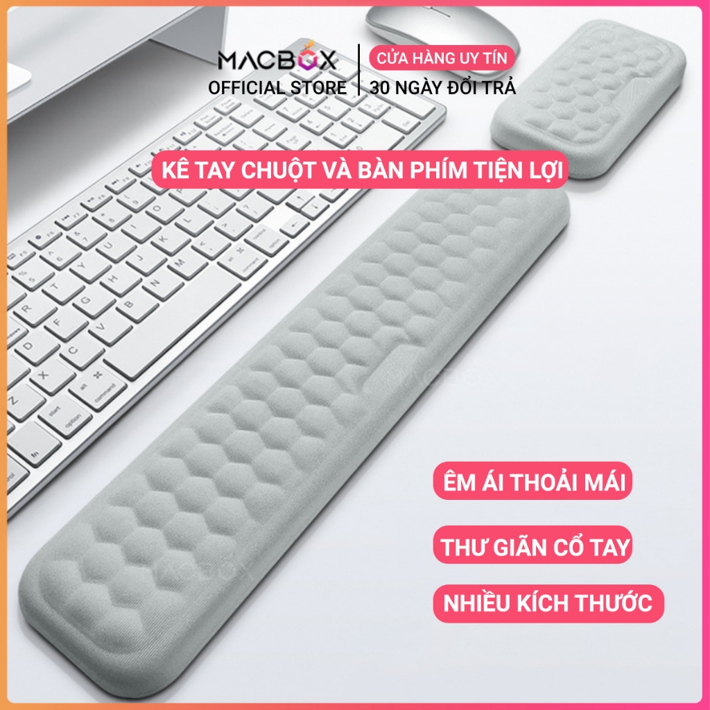 Kê tay bàn phím, chuột máy tính chống mỏi cổ tay Macbox | Shopee Việt Nam